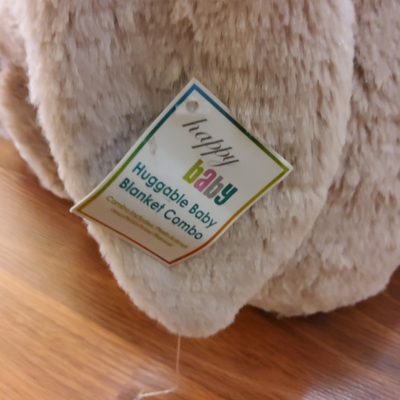 Happy Baby | Other | Happy Baby Huggable Baby Blanket Combo Plush Bunny ...